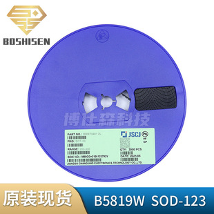 长电长晶B5819W丝印SL SOD-123 1A电流 40V耐压 肖特基整流二极管-阿里巴巴