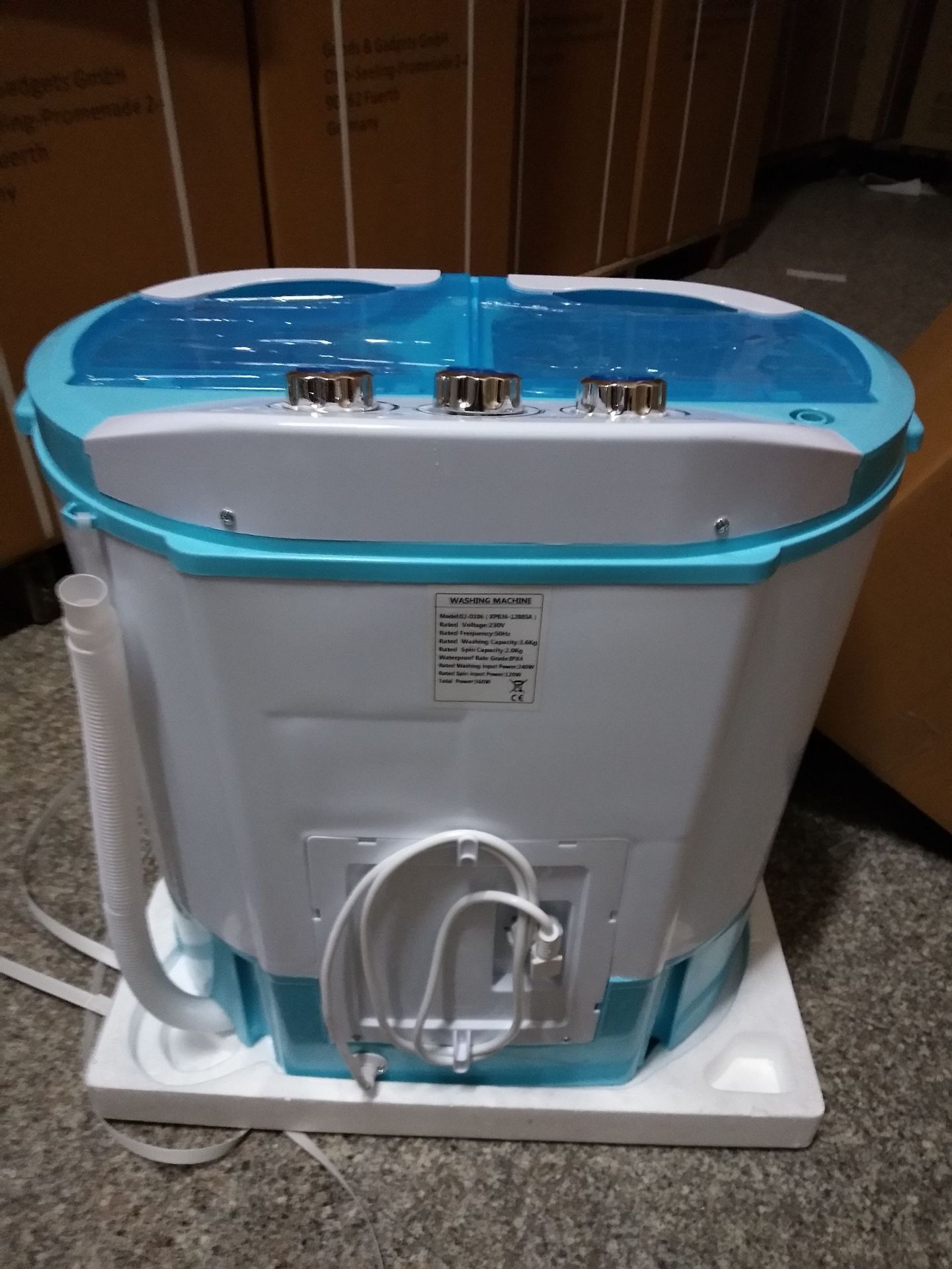 跨境double bucket washing machine家用迷你半自动双桶洗衣机-阿里巴巴