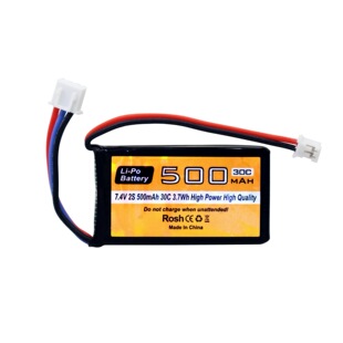 AX24 SCX24攀爬车电池 1/24 RTR越野遥控车电池2S 7.4V 500mAh-阿里巴巴