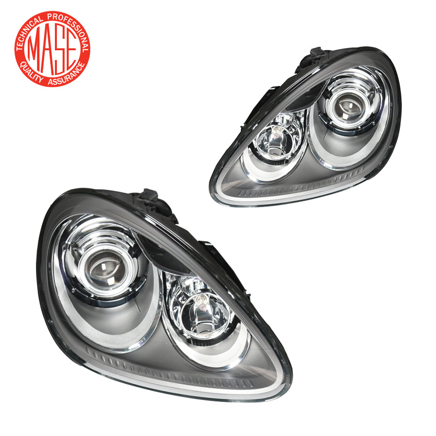 适用2011-14保时捷卡宴Cayenne低配大灯95863117500 95863117600-阿里巴巴