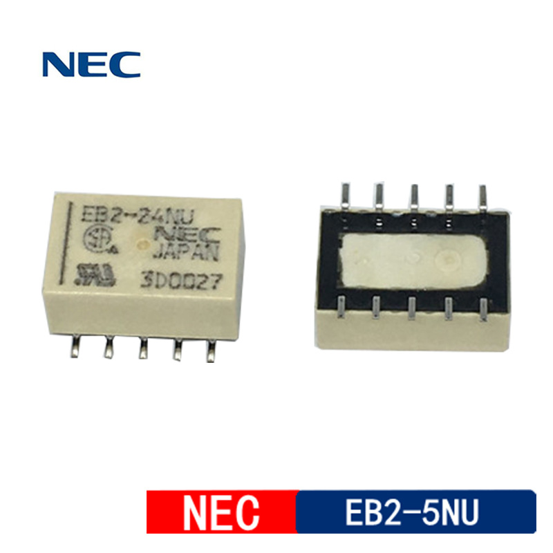 EB2-5NU 日本NEC继电器 EB2-12NU 24两开两闭1A10脚贴片型替TQ2SA-阿里巴巴