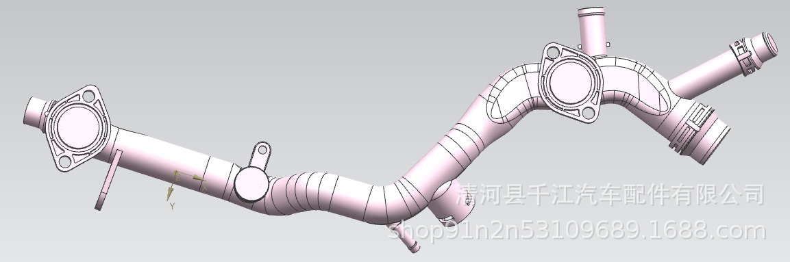 06E121045T 适用于奥迪发动机胶木水管06E 121 045T-阿里巴巴