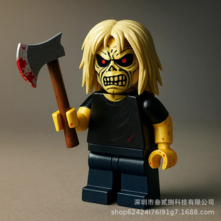 跨境新品 Iron Maiden Building Block Set 铁少女积木套装-阿里巴巴