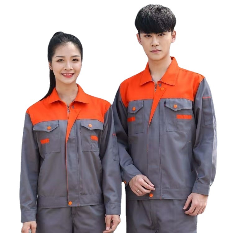 Spring and Autumn Work Clothes Suit Men's Wear-resistant Electric ...