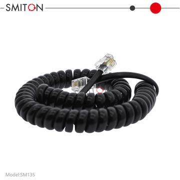 sm135 曲线 2米电话曲线 4P4C弹簧线 听筒线 铜曲线-阿里巴巴