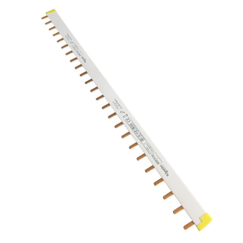 Schneider comb-shaped female row 1P + N busbar wiring row connecting ...