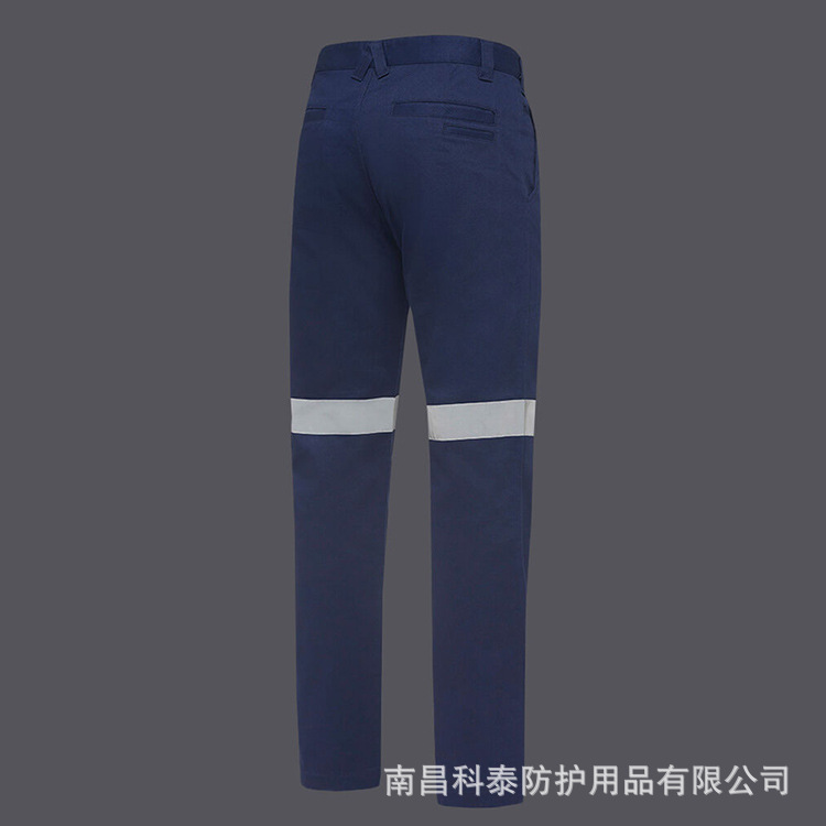 建筑工程反光工作服长裤定制外贸耐磨高亮工装裤环卫劳保服裤子-阿里巴巴