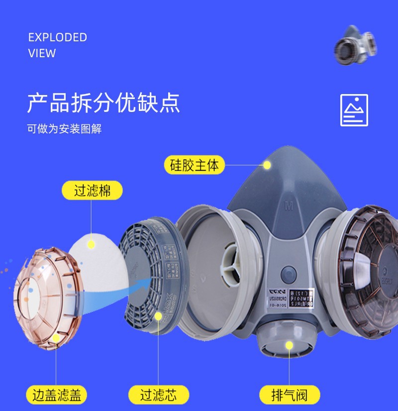 进口日本重松防尘口罩DR28SU2K防电焊烟船厂打磨石材切割煤矿防护-阿里巴巴
