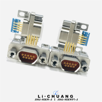 J30J-9 微矩形连接器J30J-9TJL J30J-9ZKP J30J-9TJP J30J-9ZKL-阿里巴巴