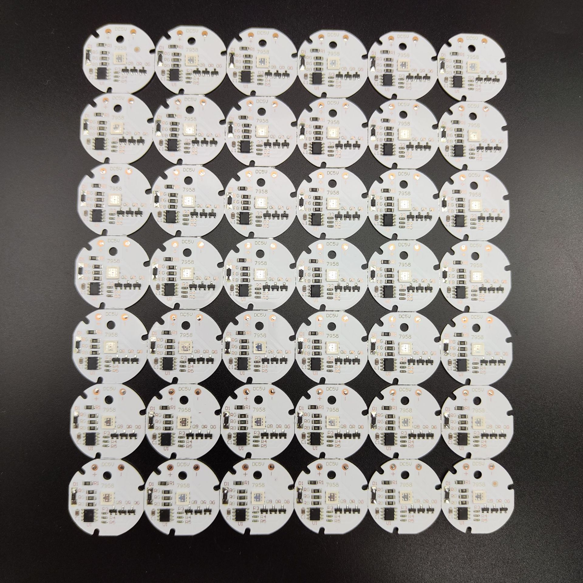 5V灯板实木小夜灯LED灯板水晶球摆件低压光源板七彩渐变RGB灯板-阿里巴巴