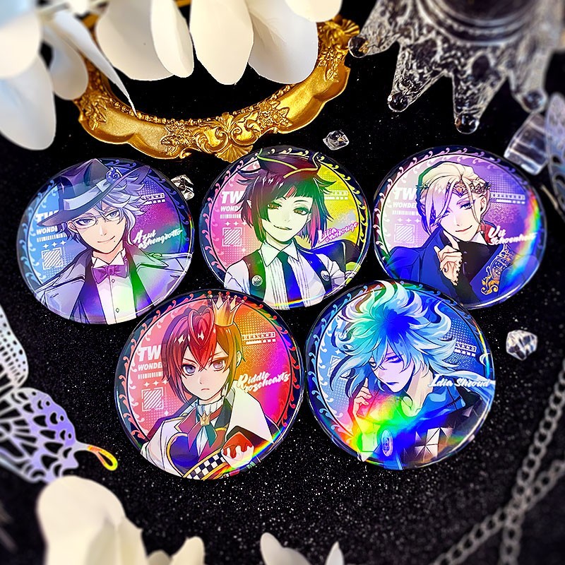 ねじれ仙境ゲーム同人二次元周辺ブリキ日谷底素面レーザーバッジ | | 7sGood通販