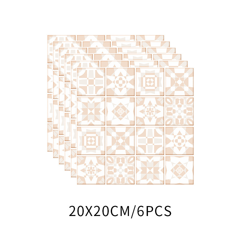 CZ57花纹格子瓷砖翻新贴厨房浴室宿舍餐厅房间墙面地面装饰墙贴纸-阿里巴巴