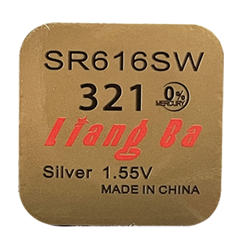 SR616SW手表纽扣电池321电子1.55V氧化银厂家直销原装正品量霸-阿里巴巴