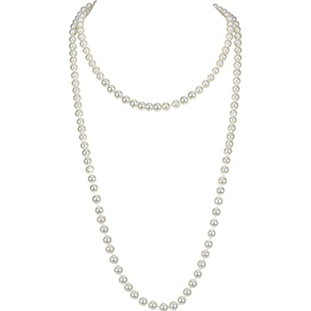 20世纪20年代flapper girl奥黛丽赫本扮演用项链-阿里巴巴