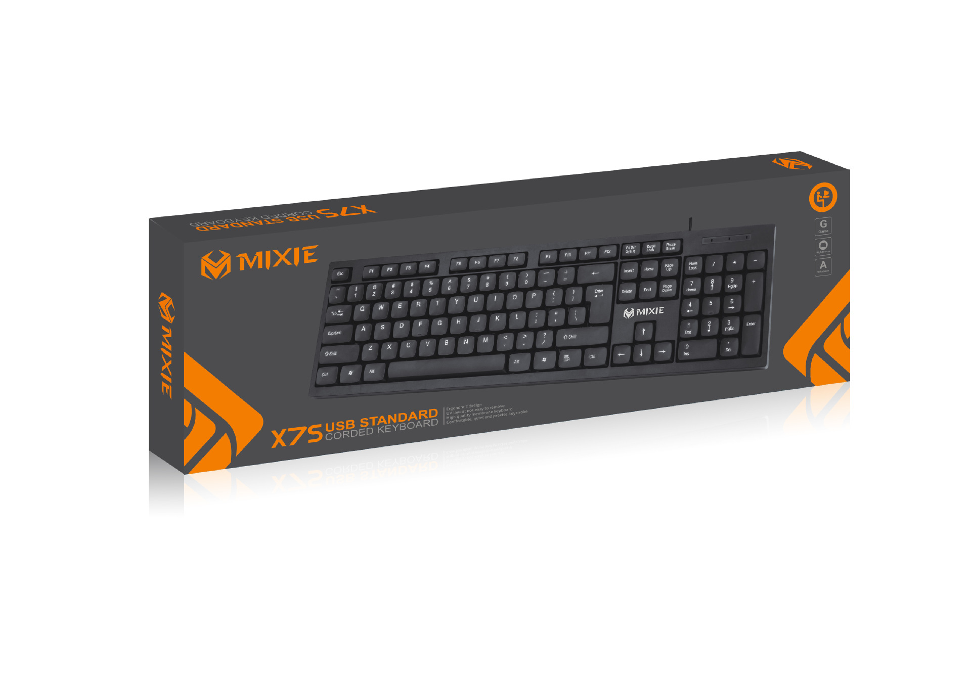 Jual Keyboard mekanis Komputer Keyboard kemasan bahasa Inggris kabel ...