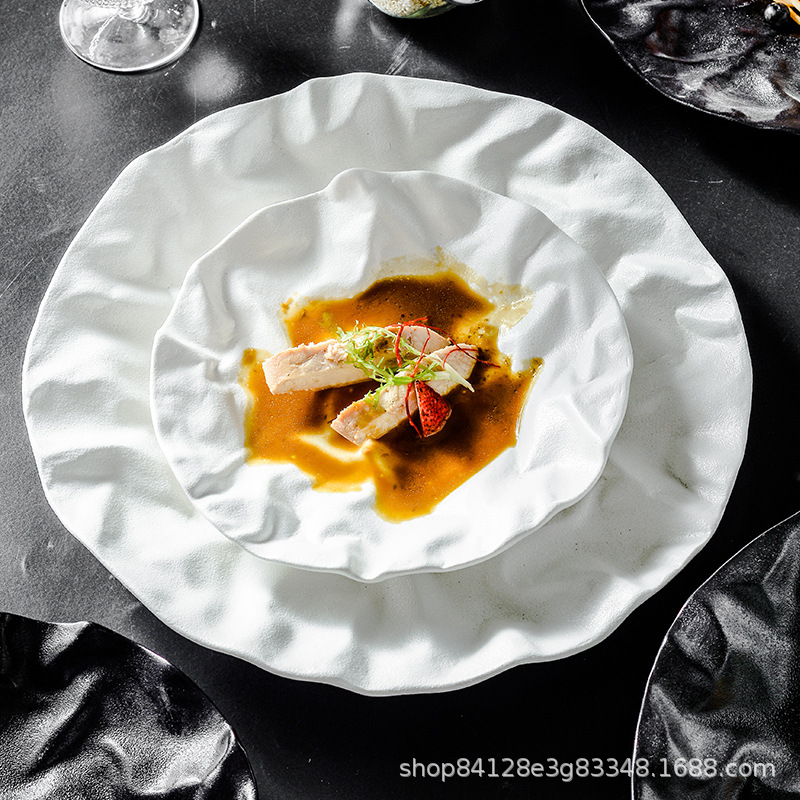 Steak plate wholesale, hotel creative, high-class food plate ...