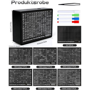 跨境Money Box with Counter带储蓄目标存钱罐可重复使用实木钱箱-阿里巴巴