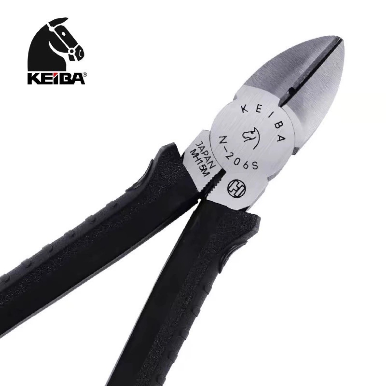 马牌KEIBA日本进口N-205S/N-206S斜口钳/斜嘴钳 铁线剪钳/带孔-阿里巴巴