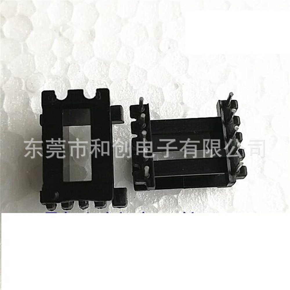 EE13变压器骨架立式加宽5+5脚骨架 EE1310骨架排距12.5-阿里巴巴