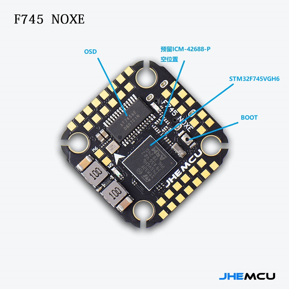 JHEMCU津航 F745飞塔 BL32MINI 45A 60A 电调 FPV 飞控 穿越机-阿里巴巴