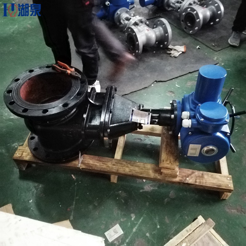 电动铸铁铜芯闸阀Z945T-10 DN300 350 400水用铸铁电动闸阀-阿里巴巴