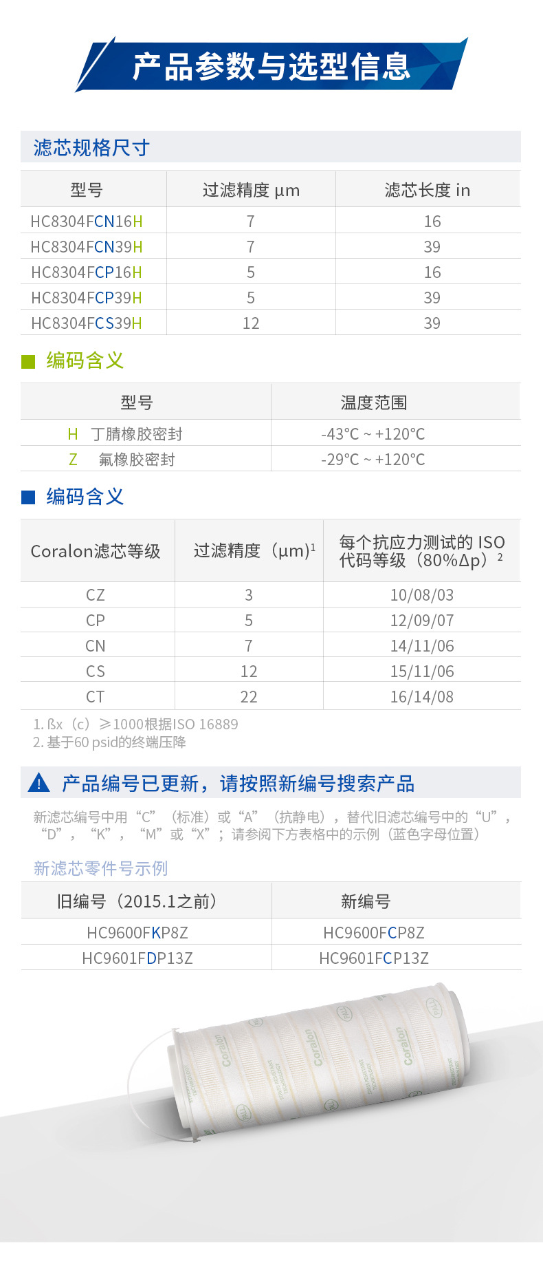 Pall/颇尔 润滑油过滤器滤芯 HC8304 FAN/FAS/FCN/FCP/FCS/ 系列-阿里巴巴