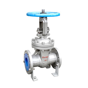 铸钢闸阀 Z41H-16C 手动法兰明杆闸阀 DN 150 200非蒸汽阀-阿里巴巴