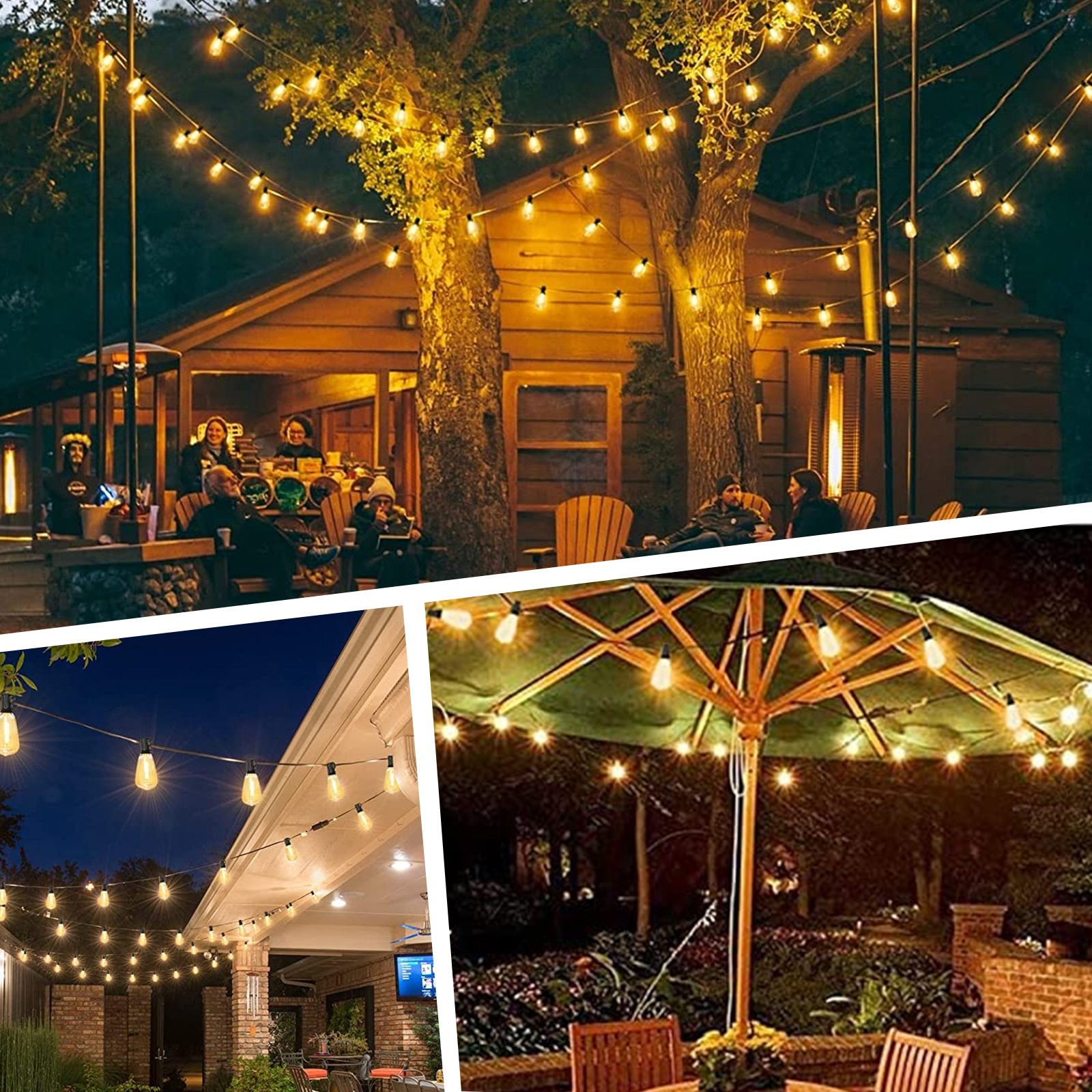 新款太阳能灯串ST38户外LED灯串庭院装饰灯圣诞节日灯E12球泡灯串-阿里巴巴