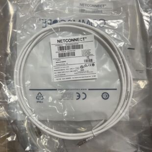 康普AMP超六类屏蔽3米跳线 NPC6ASZDB-WT003M 万兆CAT6A 短网线-阿里巴巴