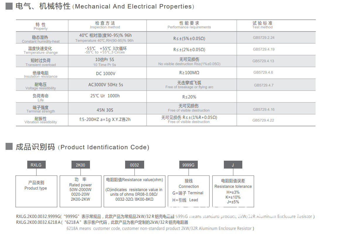 鹰峰RXLG铝壳电阻 EAGTOP铝壳刹车电阻 线绕伺服充电泄放制动电阻-阿里巴巴
