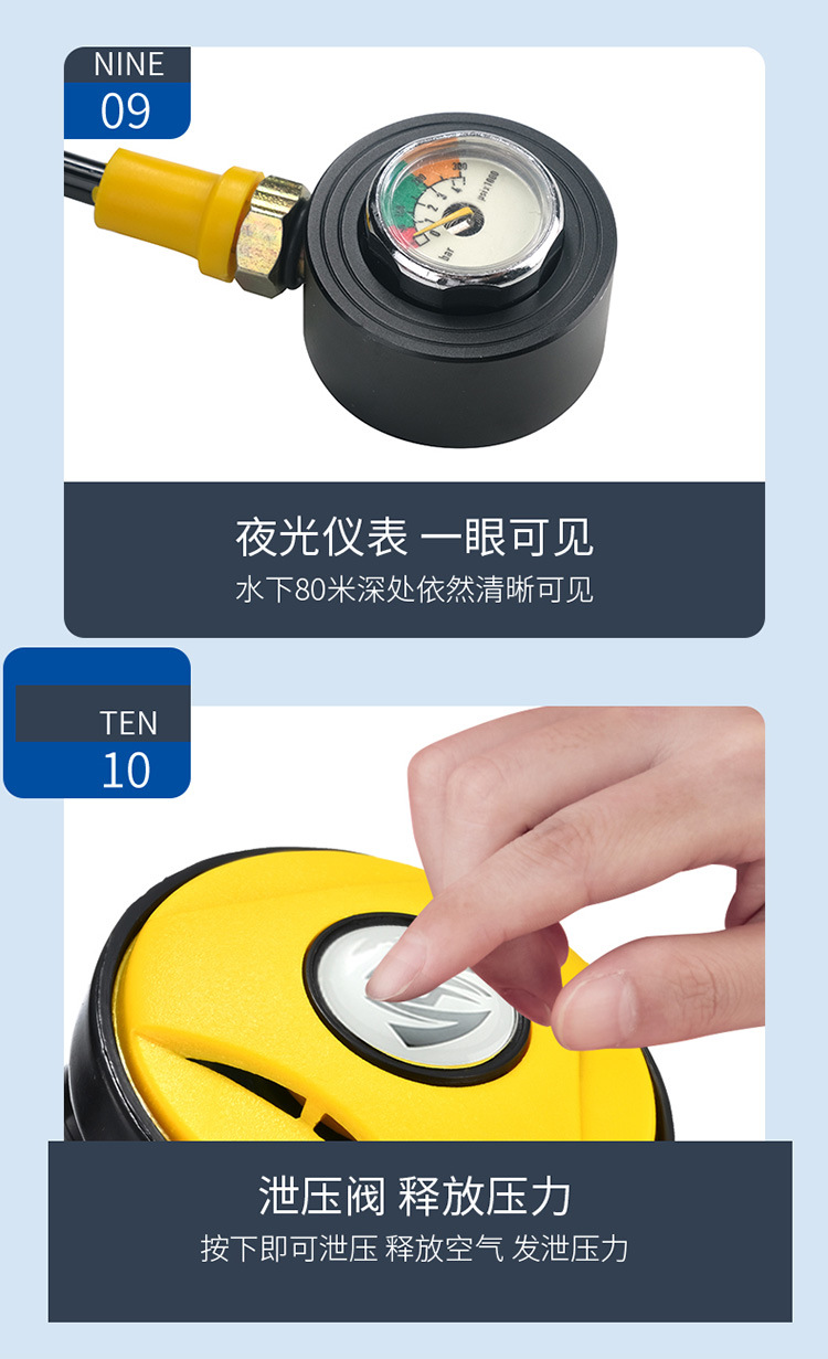 SDIVEOXY新款3L4L专业便携式潜水呼吸器娱乐打捞捕鱼氧气水肺气瓶-阿里巴巴