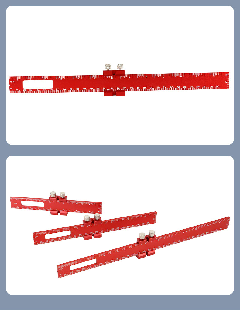 木工多功能划线尺高精度测量T型尺木工划线器测量尺划线定位滑块-阿里巴巴