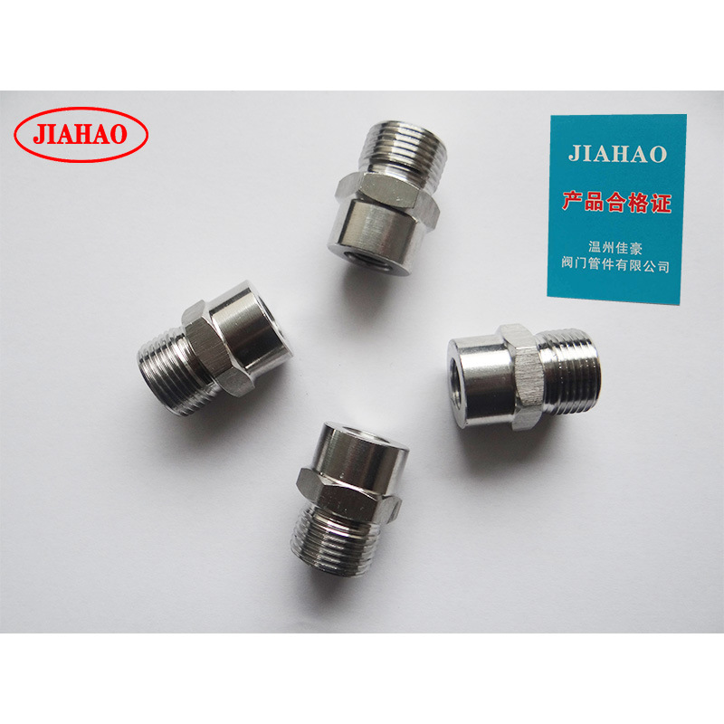 YZG7-1 1/2NPT(F)-M20*1.5(M) 304不锈钢内外螺纹压力表转换接头-阿里巴巴