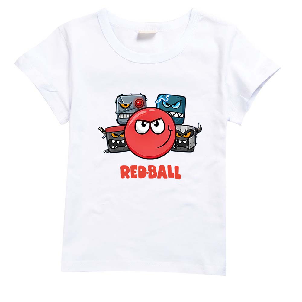 red ball 4 kids summe short sleeve shirt 跨境女小童上衣036-阿里巴巴