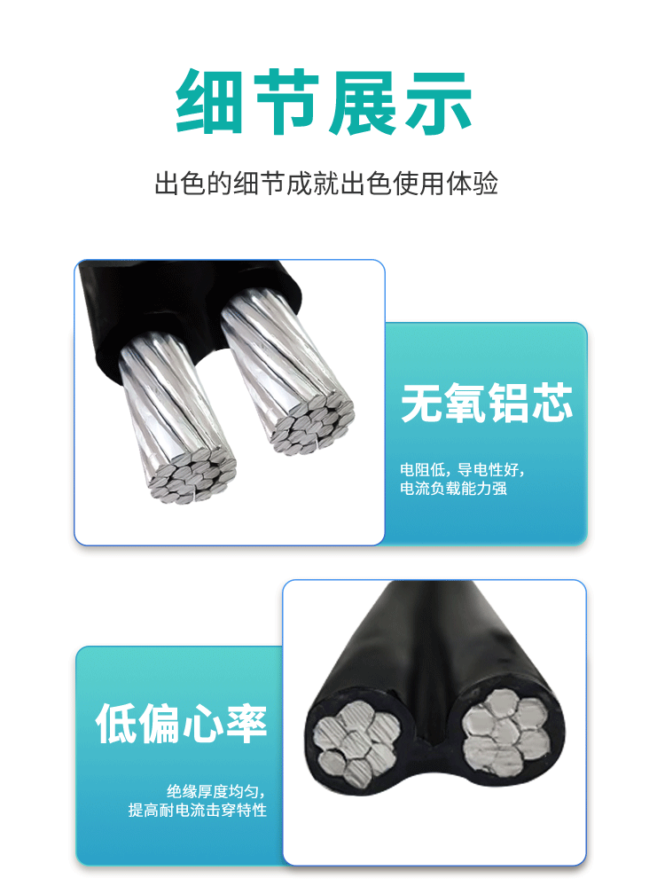 BS-JKLYJ/JKLYS 2*25 4*25 4*50 2芯/4芯 平行集束导线铝芯扁电缆-阿里巴巴