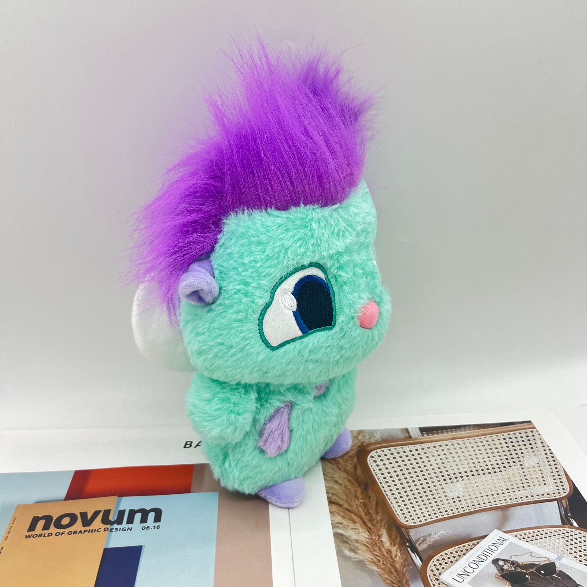 现货新款 Bibble plush 比宝毛绒玩具毛绒公仔玩偶支持来图来样-阿里巴巴