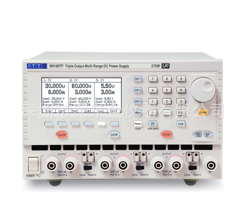 英国AIM-TTI MX180T MX1810TP 三路输出可编程电源60V1.5A3A, 6A-阿里巴巴