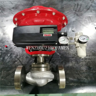ZJHP-25P ZJHM-25P 不锈钢304气动流量调节阀 带反馈气动调节阀-阿里巴巴
