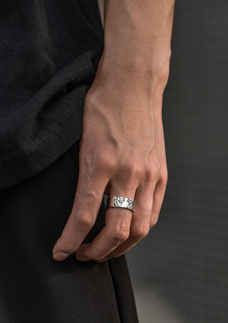 Wholesale Retro Tiger Ring for Men & Women - Classic Design, Made of ...