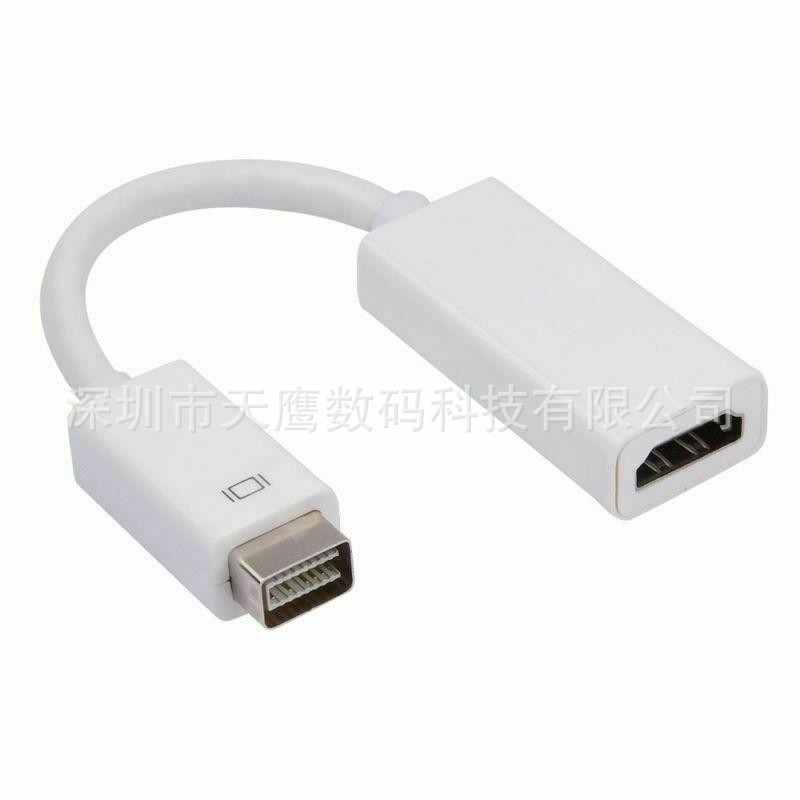 适用苹果Mini DVI转HDMI 线 迷你DVI to VGA高清转接线-阿里巴巴