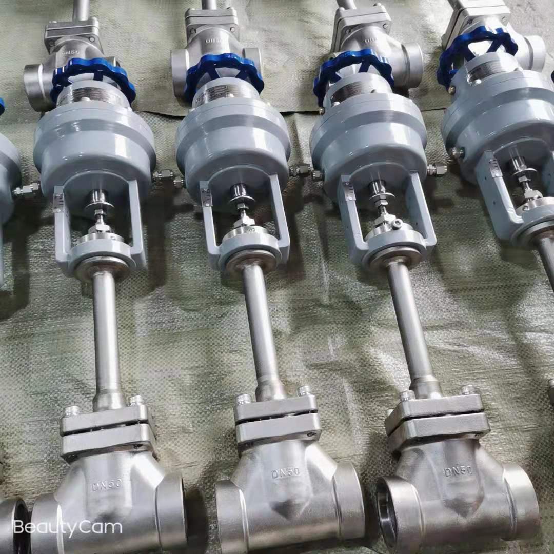 不锈钢低温气动紧急切断阀DJ661F-40P LNG液氧液氮紧急关闭切断阀-阿里巴巴