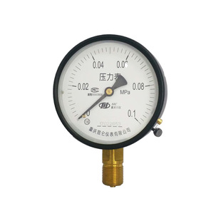 川仪压力表一般压力表Y-60Z 0~10MPa 2.5级 M14×1.5 轴向不带边-阿里巴巴