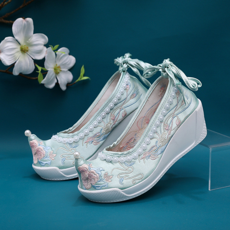 Phoenix hanfu shoes for women Beijing shoes Hanfu matching ethnic women ...