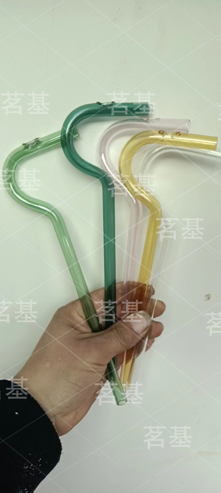 fiute straw 创意曲形高硼硅吸管 果汁吸管 鸣笛吸管 防唇皱-阿里巴巴