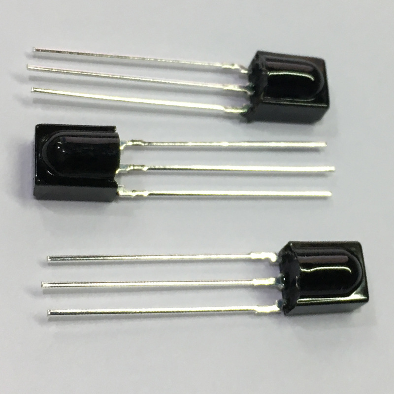 VS1838B遥控接收管HS0038 VS838 1738 红外接收头发射管 IRM56384-阿里巴巴