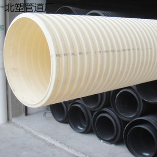 现货扩口联塑UPVC双壁波纹管穿线管环刚SN4 SN8 农田灌溉渗透管-阿里巴巴