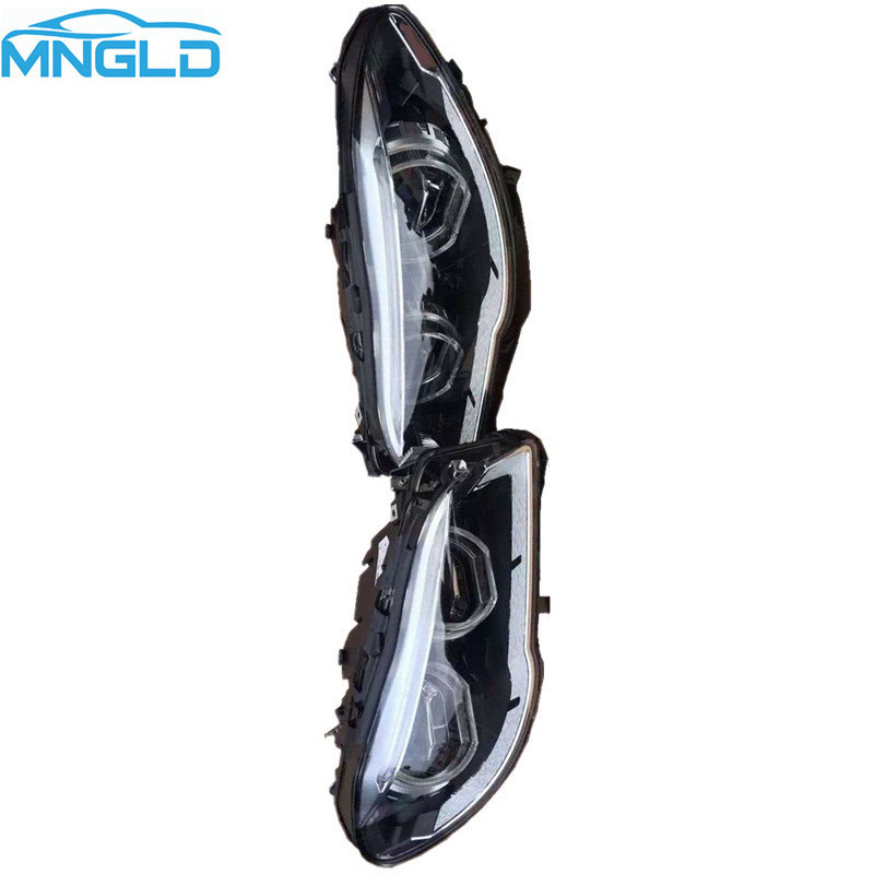 适用宝马F10 F18 全LED大灯升级改装 520 523 528 530 535前大灯-阿里巴巴