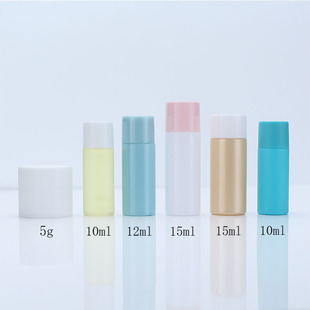 厂家供应5g小样保湿乳膏霜塑料瓶10/12/15ml爽肤水试用装纯露分装-阿里巴巴