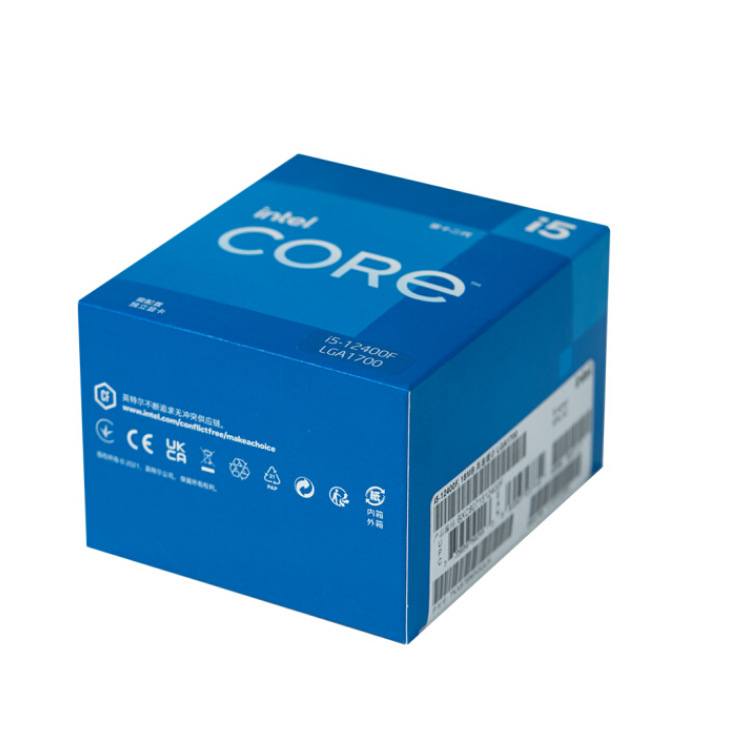 英特尔12代酷睿i512400F\12400台式机CPU处理器适用H610\B660主板-阿里巴巴