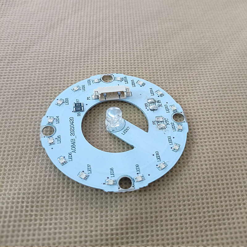 新品RGB 7 彩 彩灯LED灯板PCBA电路板方案设计低价批发-阿里巴巴
